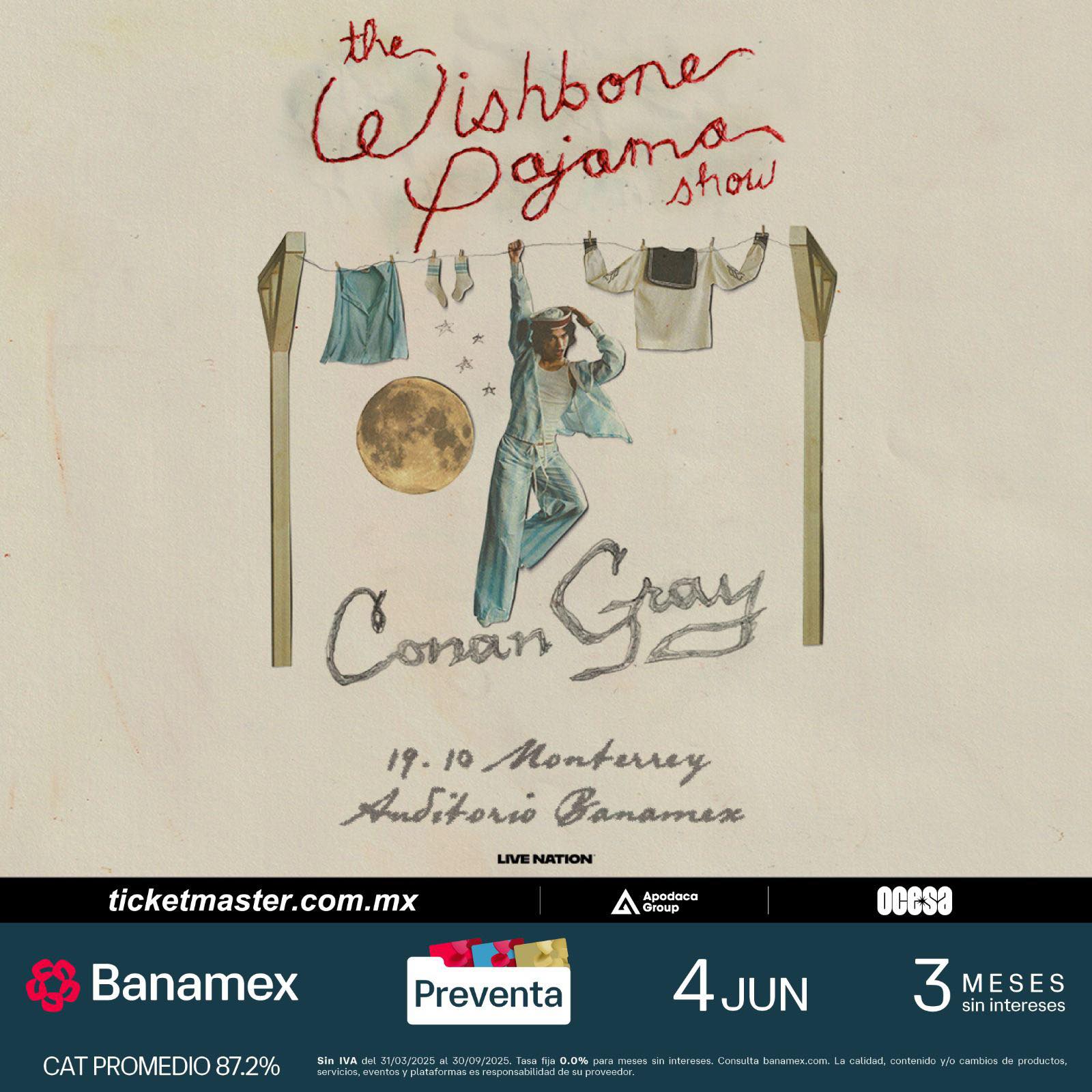 Conan Gray en Nuevo León