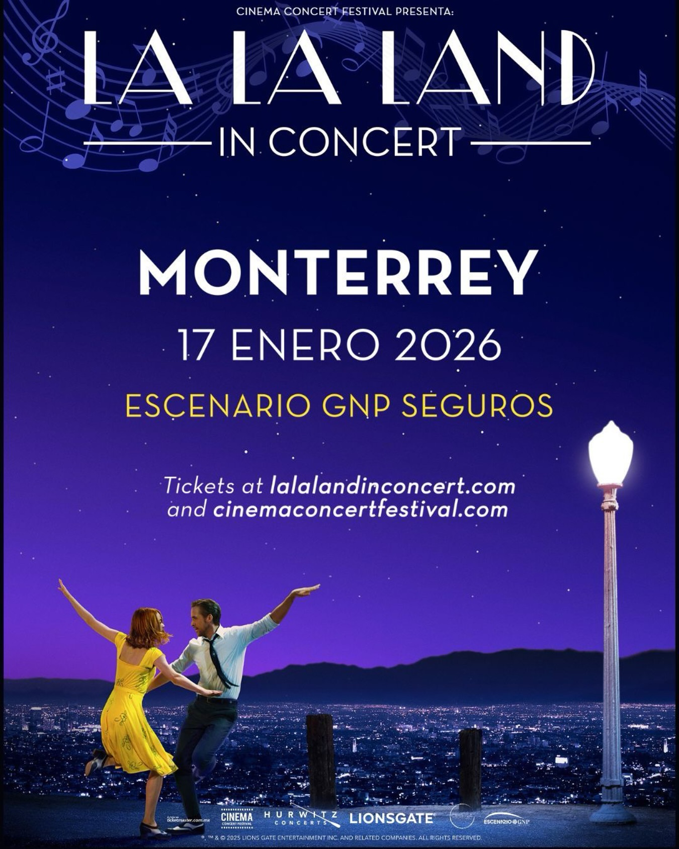 La La Land in Concert en Nuevo León